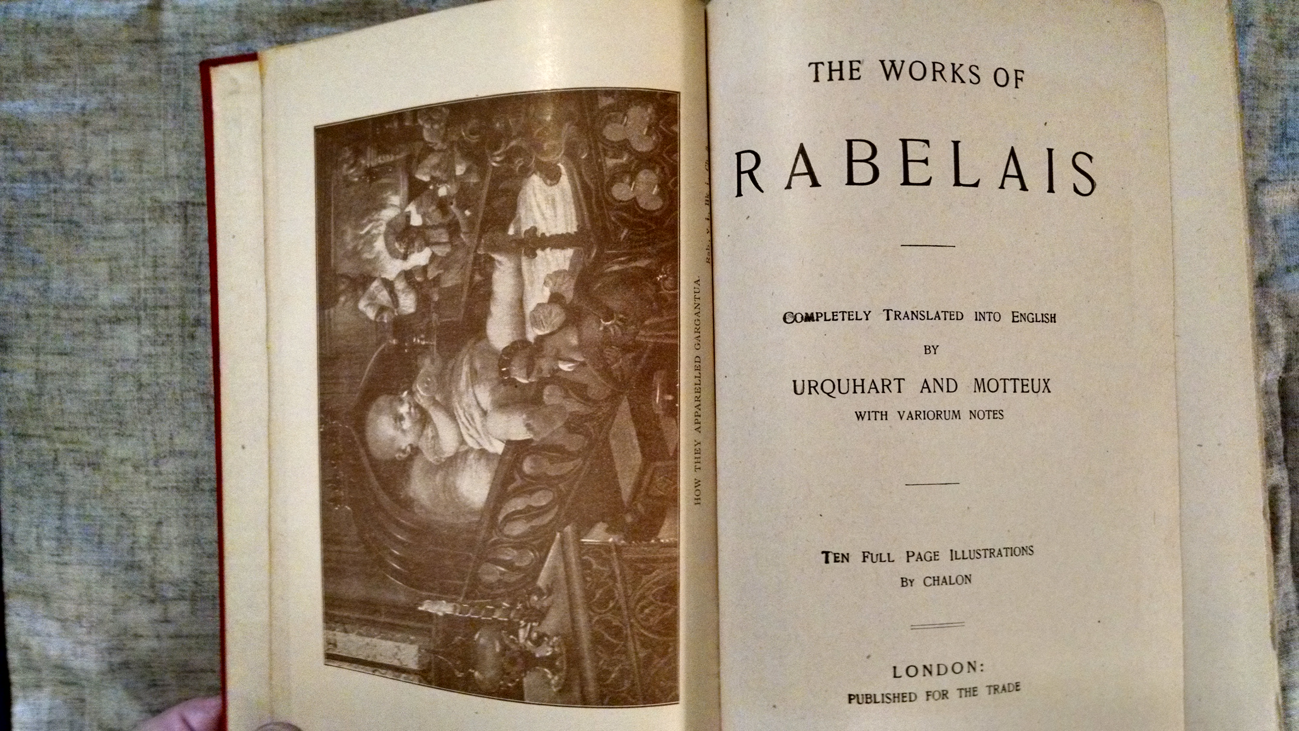 THE WORKS OF RABELAIS